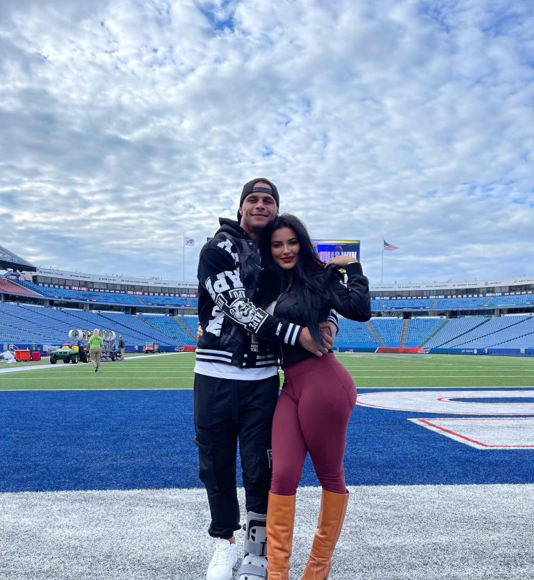 Who is Rachel Bush, Wife of Jordan Poyer? His Parents, Family, Salary ...