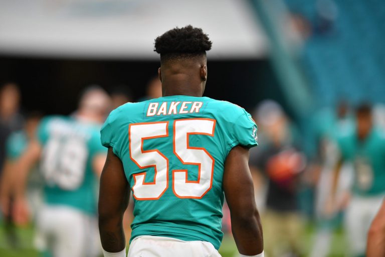 Miami Dolphins’ Jerome Baker Fantasy: LB NFL Defensive Data, Stats ...