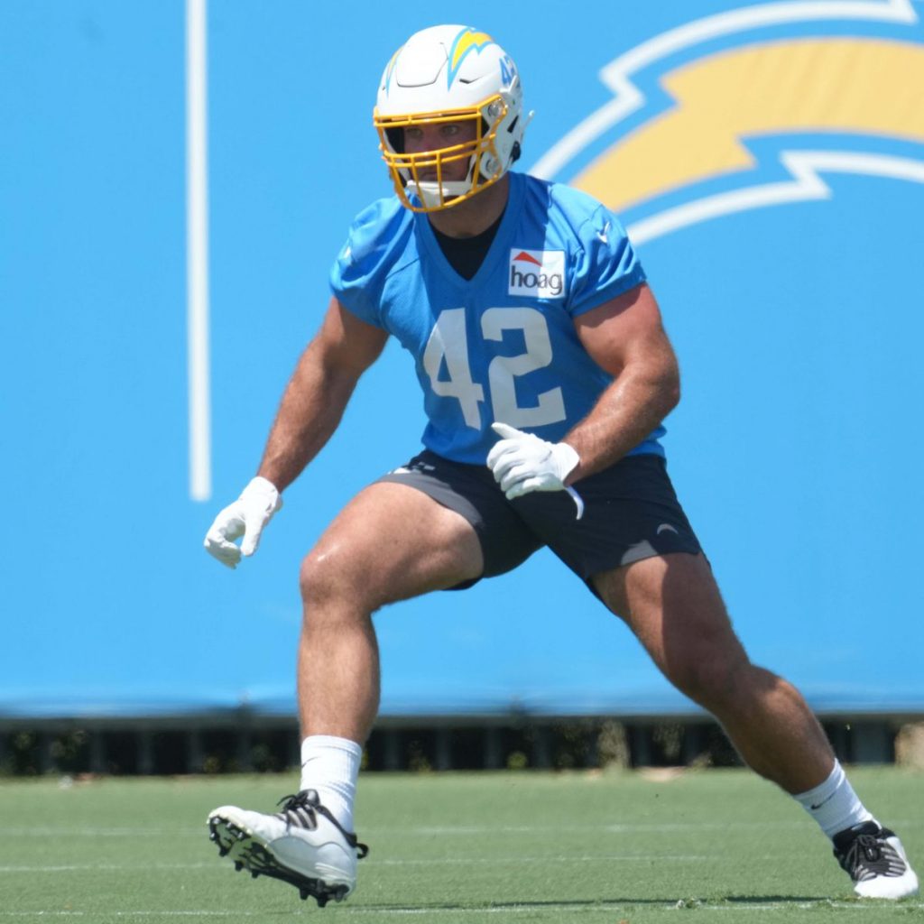 Los Angeles Chargers’ Troy Reeder Fantasy: LB NFL Defensive Data, Stats ...