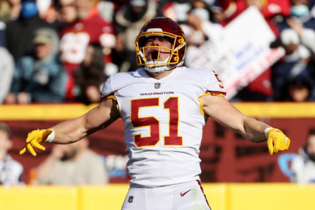 Washington Commanders’ David Mayo Fantasy: LB NFL Defensive Data, Stats ...