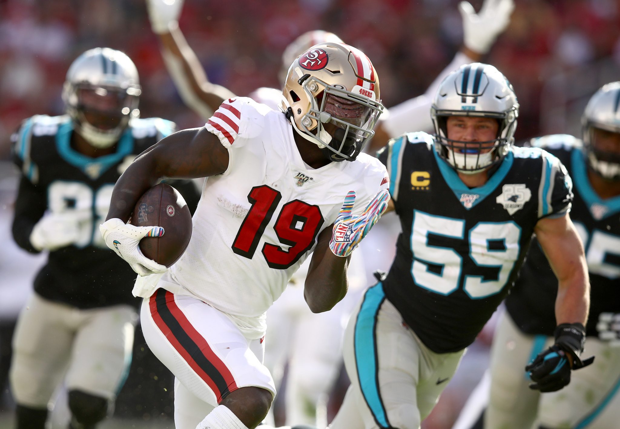 San Francisco 49ers vs Carolina Panthers Week 5 2022: TV Coverage, Live ...