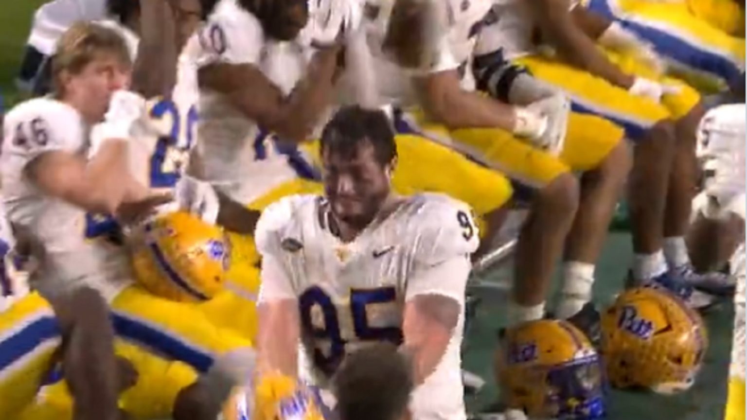 Pitts’ Devin Danielson Goes Viral As He Smashes His Head On The Helmet ...