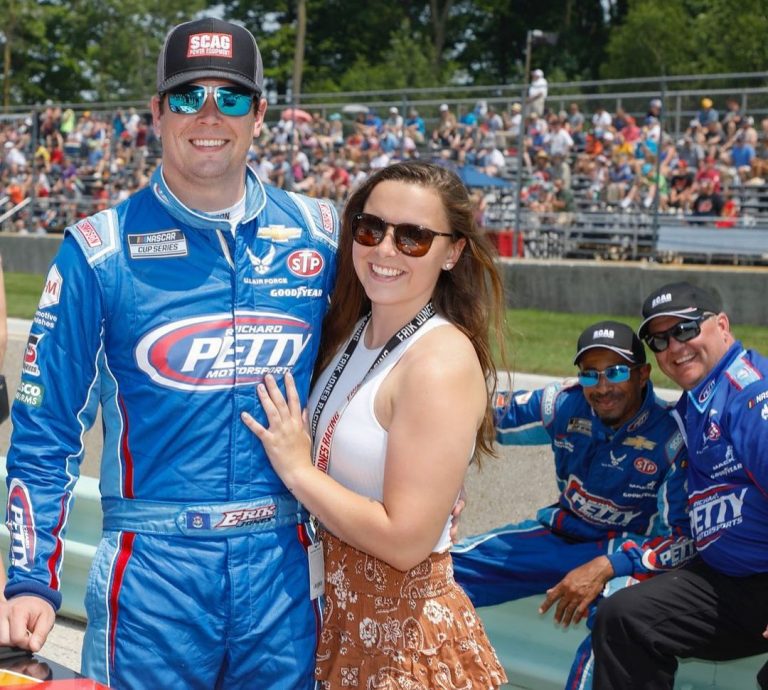 Who is Holly Shelton, Fiancé of Erik Jones? His Career, Relationship ...
