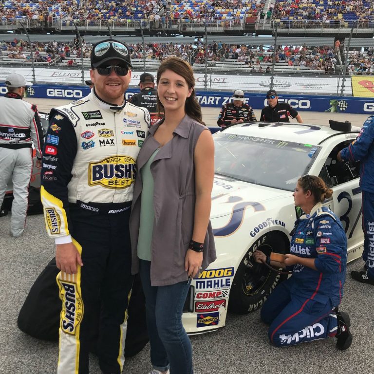 Who is Emma Helton, Wife of Chris Buescher? His Career, Relationship ...