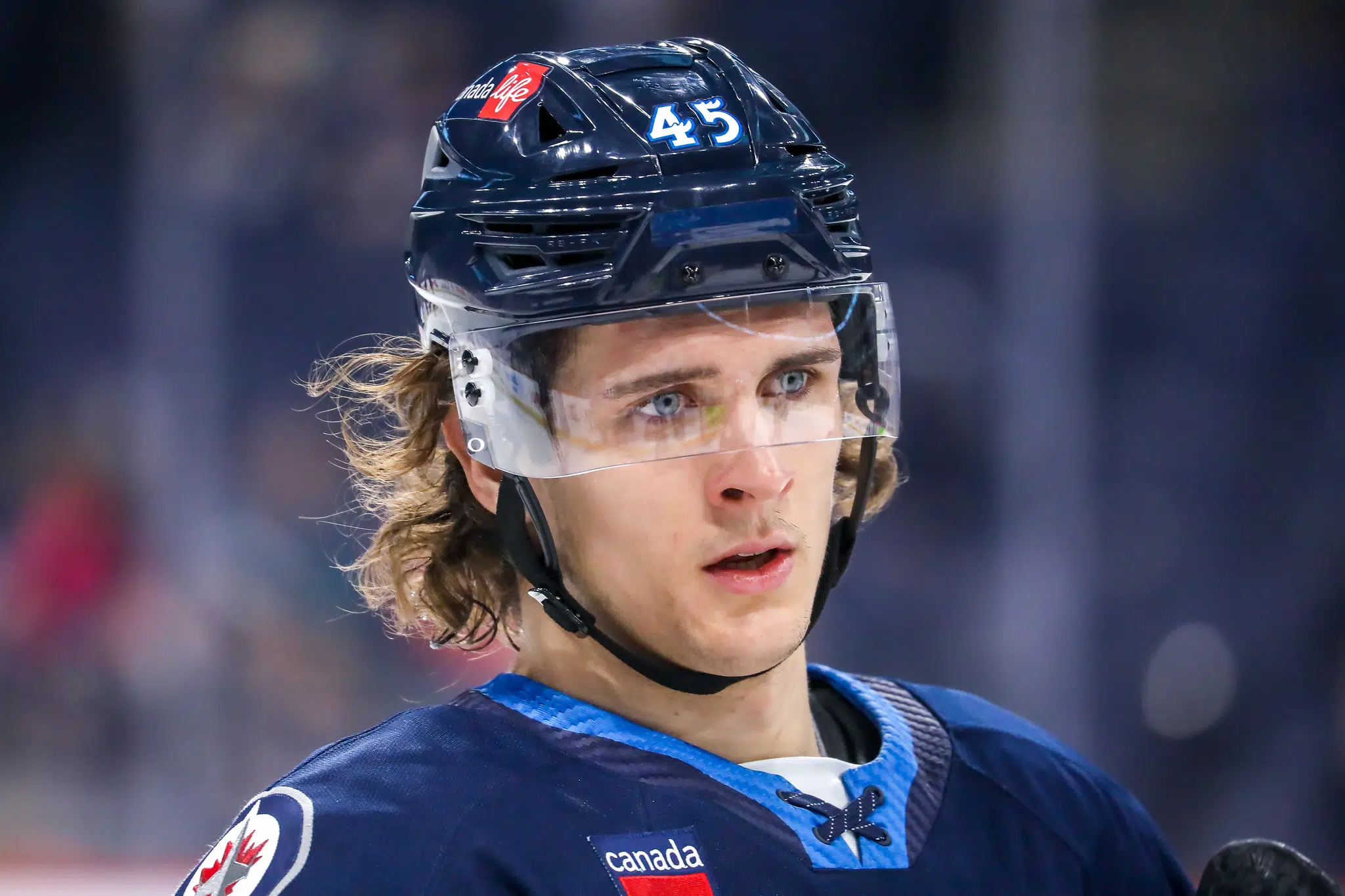 Jets' Morgan Barron Cuts Open His face And Receives 75 Stitches After ...