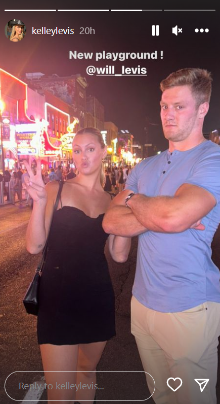 Kelley Levis who was the “Mystery Blonde” during the NFL draft is the ...