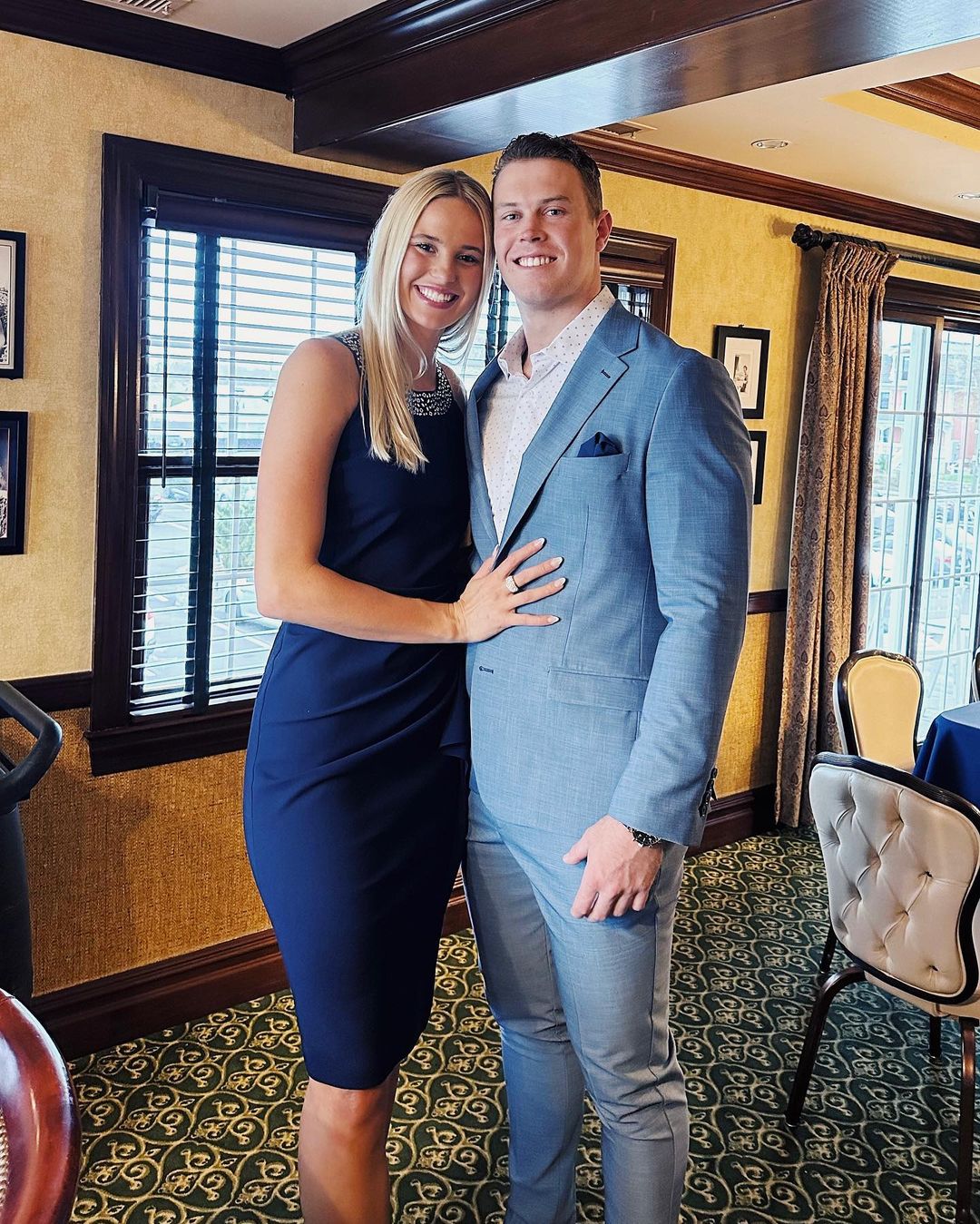 Who is Whitney Sollom, Luke Schoonmaker girlfriend? His parents, family, contract, salary ...