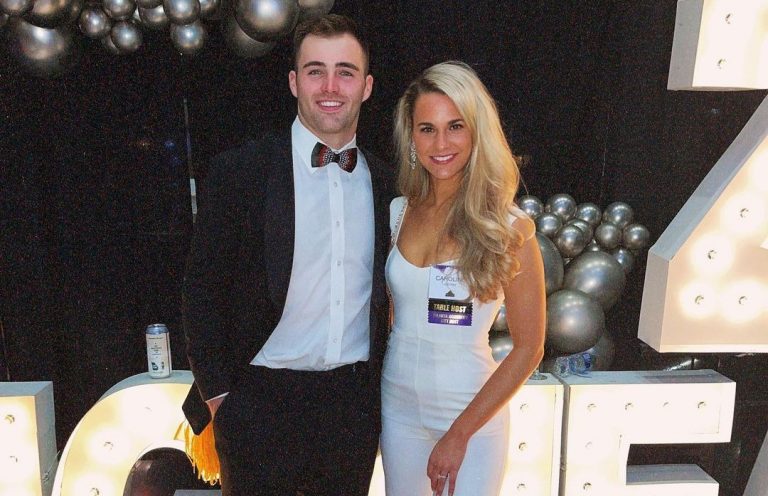 Who is Caroline Fromm, Jake Fromm wife? His parents, family, contract ...