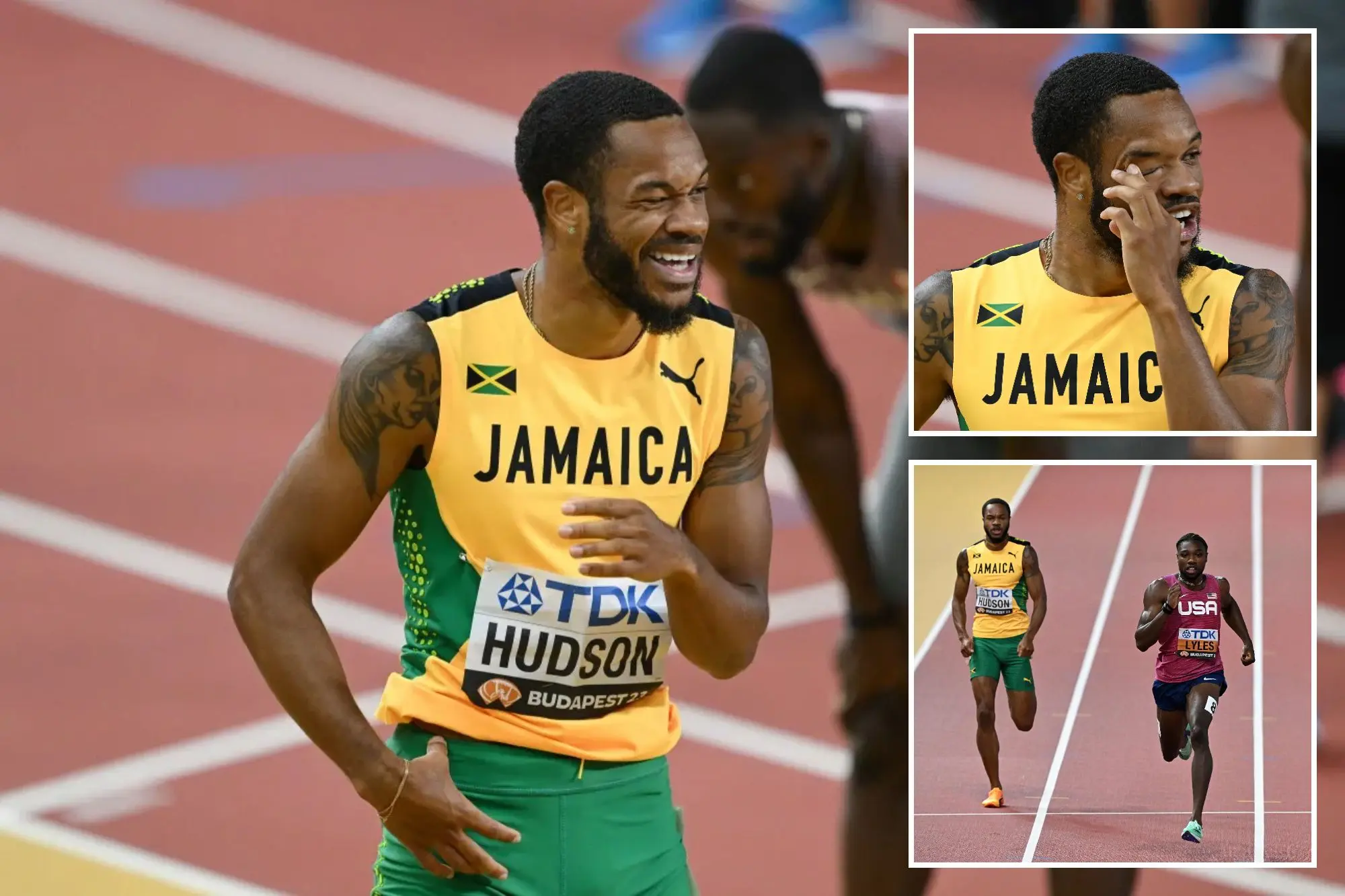 Video Shows: Jamaican Runner Andrew Hudson Runs After Getting Shards Of ...