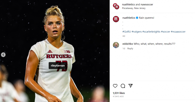 Riley Tiernan, Olivia Dunne Of Rutgers Soccer Ignited Fire While ...