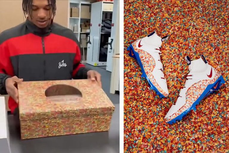 LeBron James Gifts NFL Stars Ja’Marr Chase & Kyler Murray Fruity Pebble ...