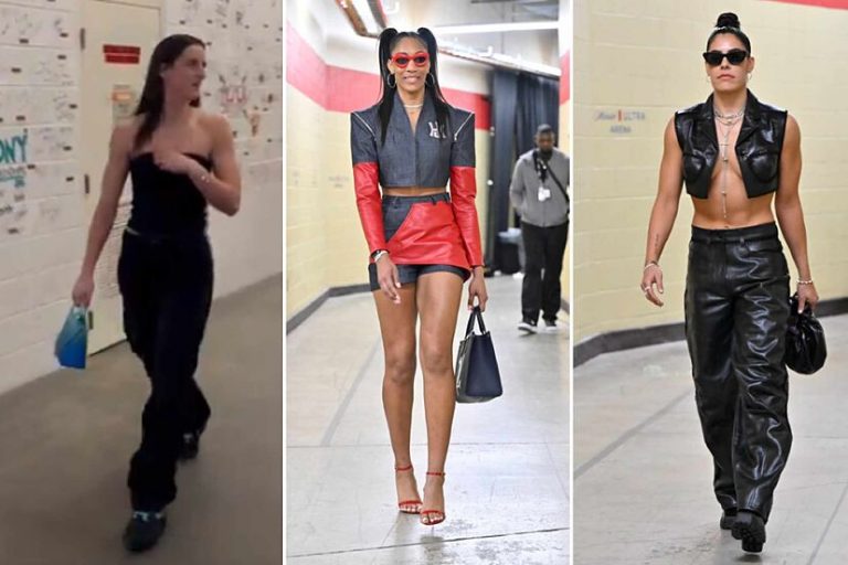 Caitlin Clark, Nika Muhl, A’ja Wilson, and Kelsey Plum bring runway ...