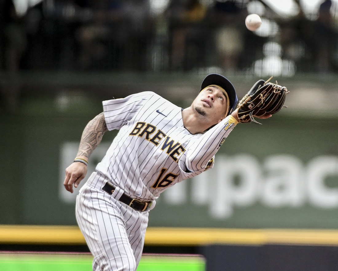 Kolten Wong hopes to rejoin Brewers' lineup vs. Cubs