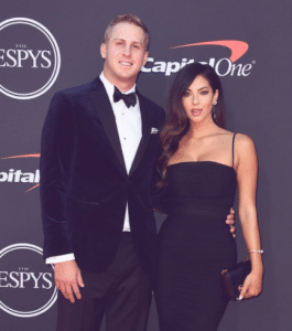 Jared Goff and Fiancé Christen Harper Digest a Wholesome Destination ...